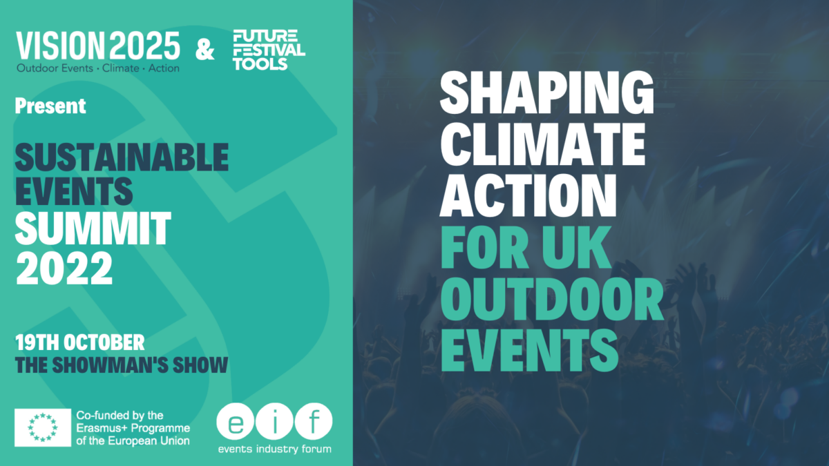 Vision for Sustainable Events and Future Festival Tools Presents - The ...