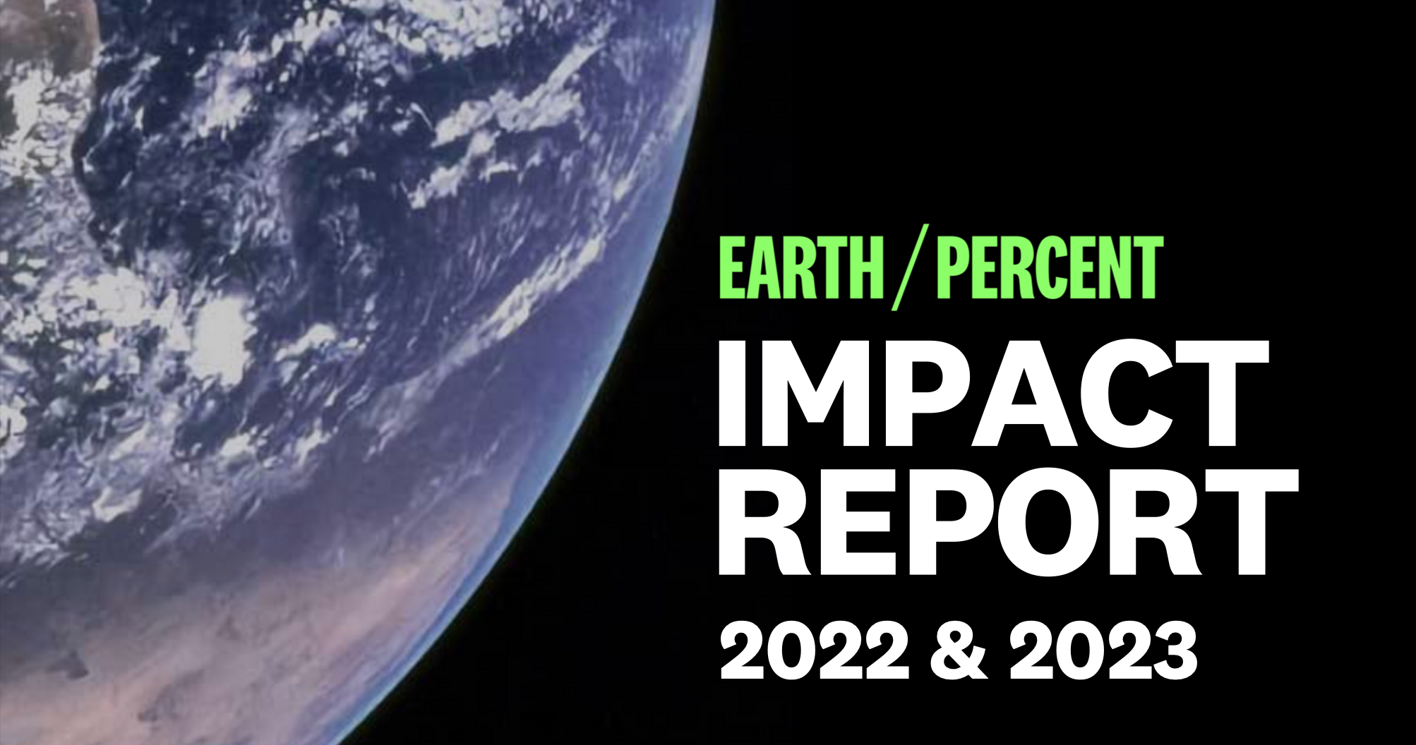 Earth Percent Impact Report 22-23 - Vision for Sustainable Events